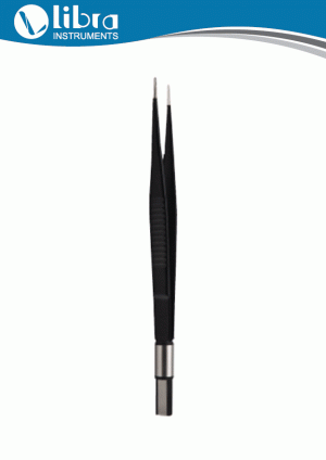 Cushing Bayonet Bipolar Forceps Insulated, 2 Pin Plug – Libra Surgical ...
