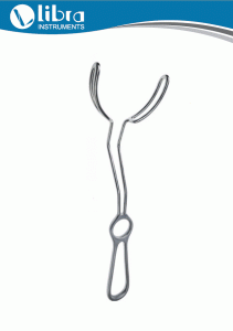 Cheek and Lip Retractor For Lower Jaw, 26cm - Libra Surgical Instruments