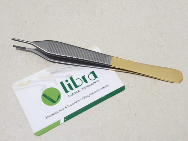 Adson Tissue And Suture Delicate Forceps, 1X2 Teeth Tungsten Carbide ...