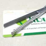 AIACH Cartilage Graft Forceps, 16cm, 5mm Tip - Libra Surgical Instruments