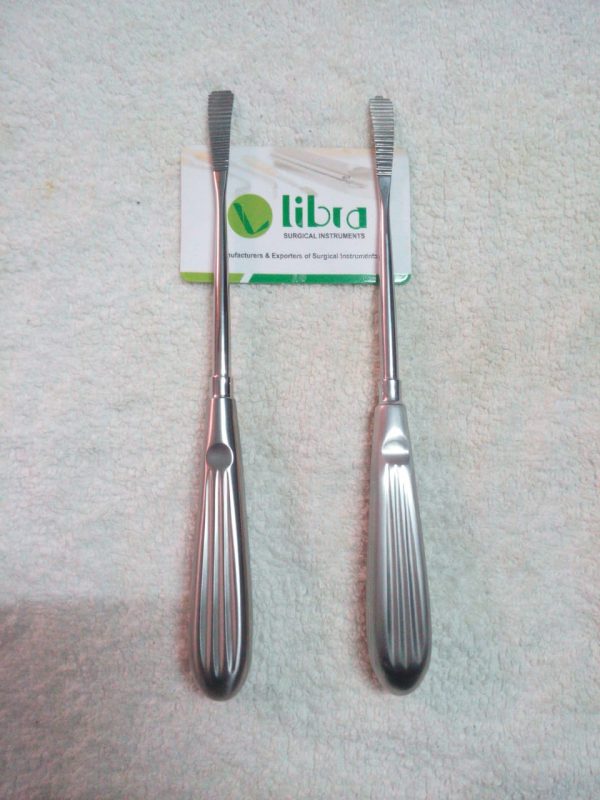 Aufricht Nasal Rasp Down Cutting, 21cm - Libra Surgical Instruments