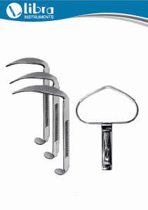Mcivor Mouth Gag Complete Set, With Three Blades - Libra Surgical ...
