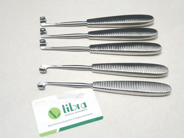 Obwegeser Mandibular Raspatory 18cm, Right - Libra Surgical Instruments