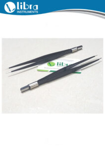 Potts-Smith Bipolar Insulated Forceps Straight, Flat Plug - Libra ...