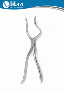 Rowe Maxillary Disimpaction Forceps Right - Libra Surgical Instruments