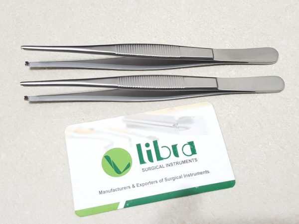 Tissue Forceps Straight Standard - Libra Surgical Instruments