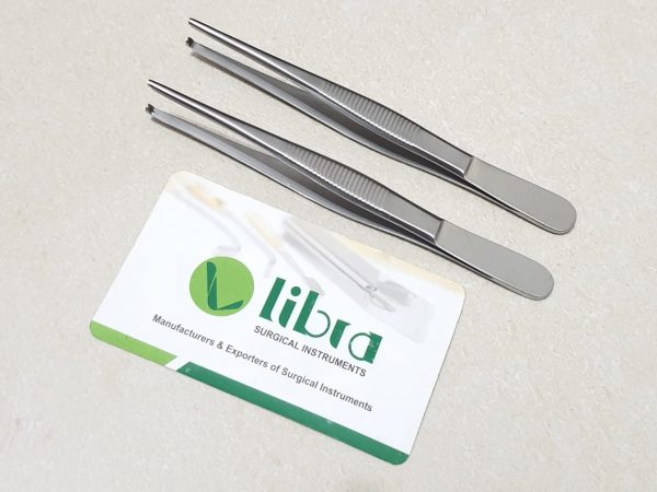 Tissue Forceps Straight Standard - Libra Surgical Instruments