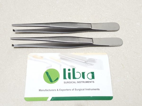 Tissue Forceps Straight Standard - Libra Surgical Instruments