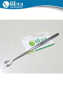 Fomon Retractor 17cm Double Prong Ball End - Libra Surgical Instruments