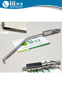 Suction Tube Angled Tip With Finger Cut OFF, 30 Degree Angled - Libra ...